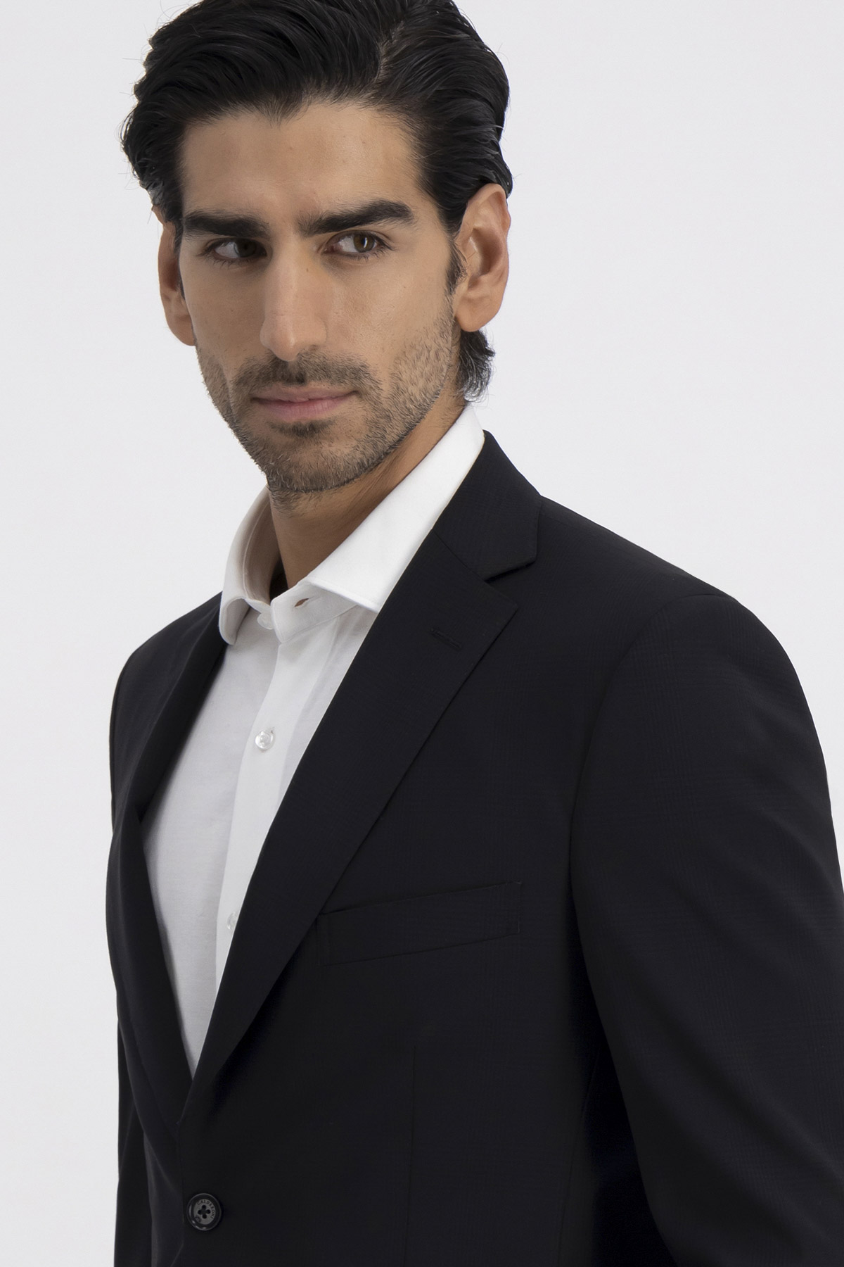 Traje Calderoni Negro Slim Fit image number 3